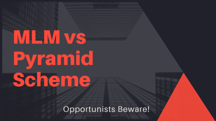 MLM vs Pyramid Scheme – Same Thing or Different? [Blurred Lines ...