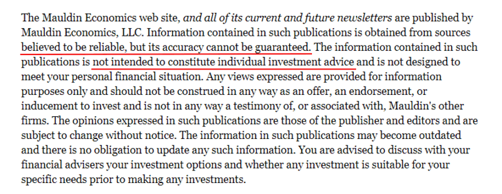 Mauldin Economics – Scam or Sound Advice? [Review] | Legendary Wallet