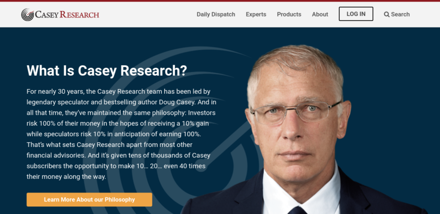 Review of Casey Research – Scam or Legit? | Legendary Wallet